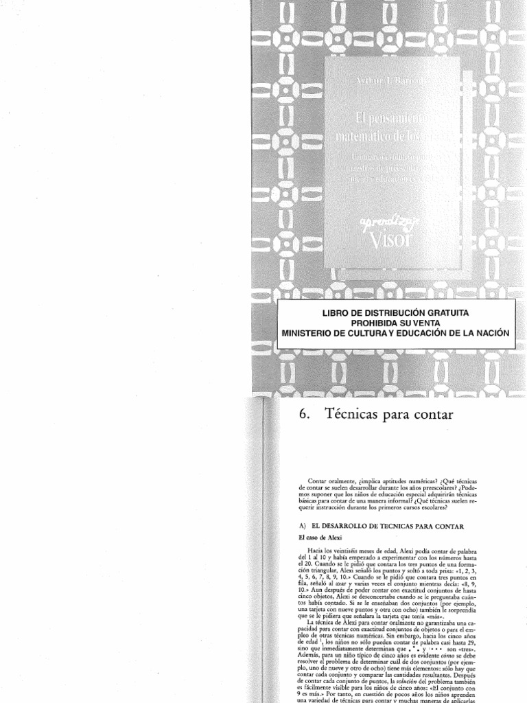Baroody - Cap 6 | PDF