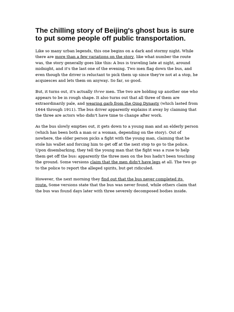 The chilling story of Beijing | PDF