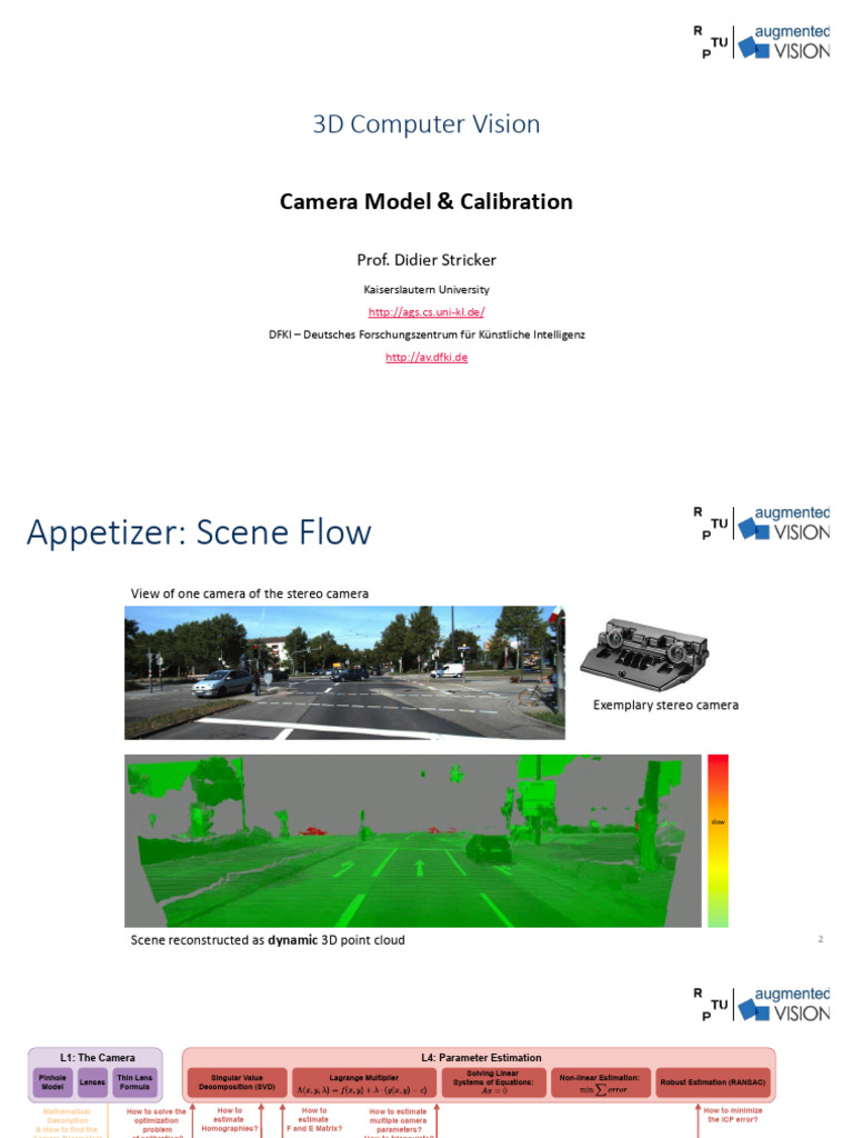 3DCV_lec02_Calibration | PDF | Rotation | Matrix (Mathematics)