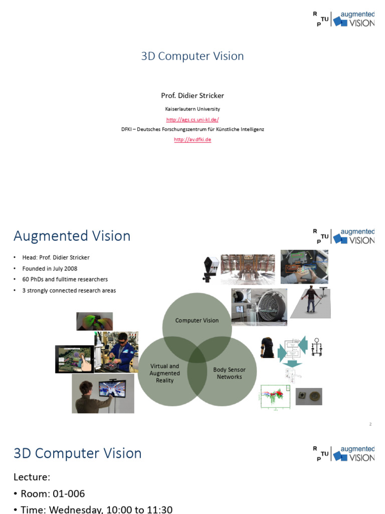3DCV_lec01_camera | PDF | Aperture | Camera