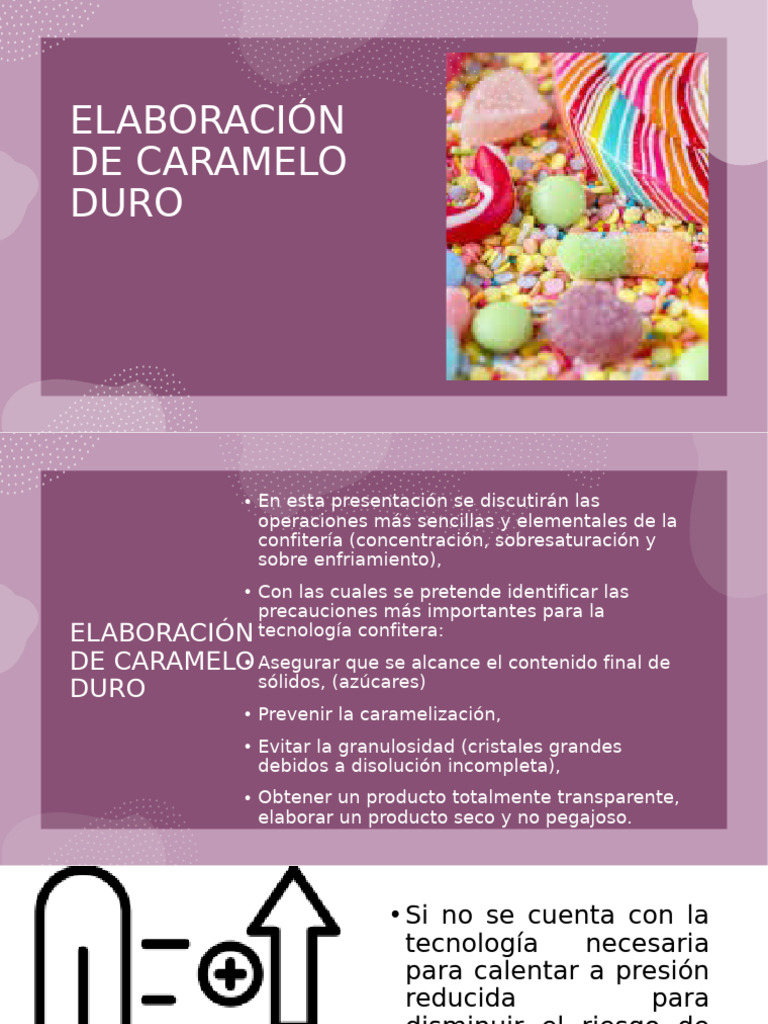 Proceso de elaboracion de caramelo duro | PDF | Caramelo