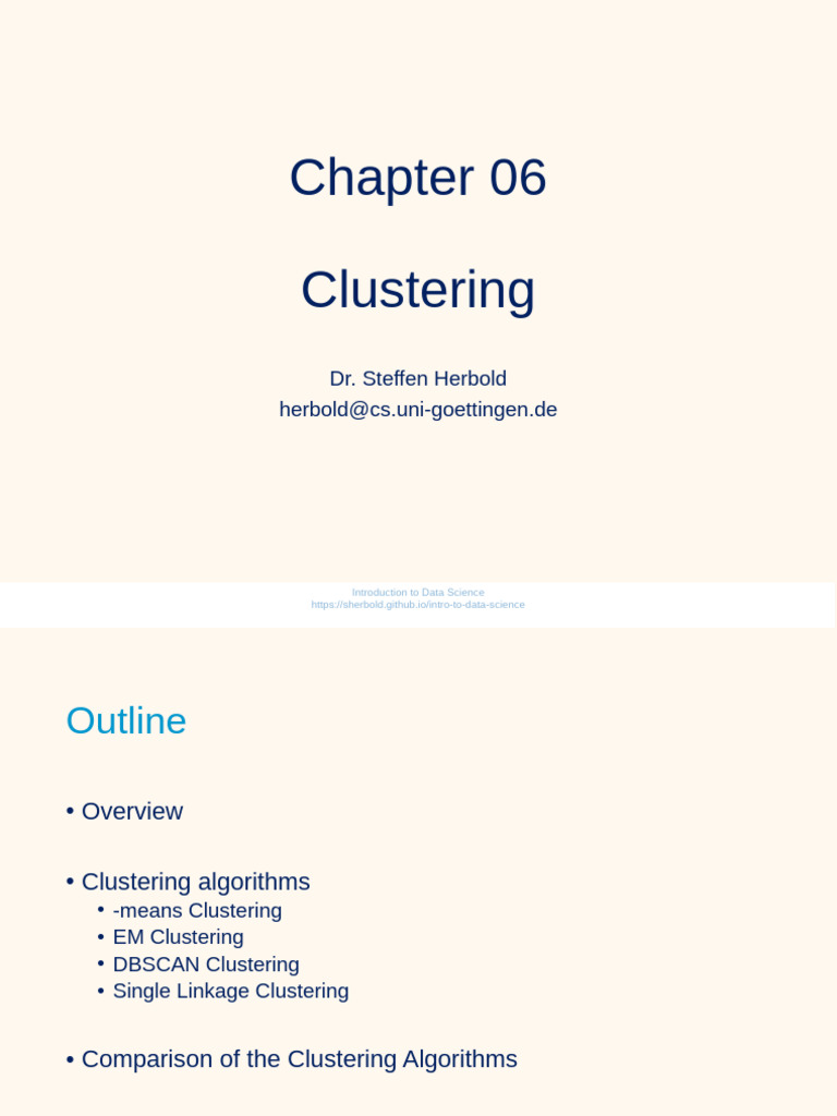06-Clustering | PDF | Cluster Analysis | Normal Distribution