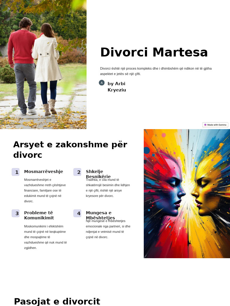 Divorci Martesa | PDF