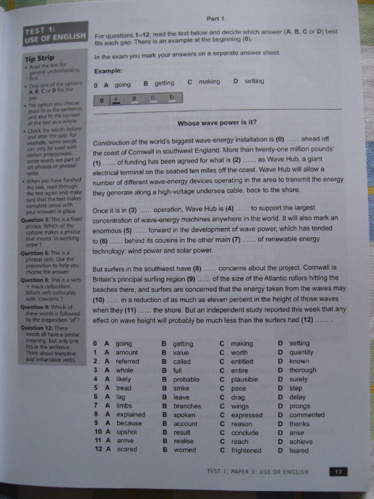 cae_tests_plus_new_edition use 1 (PRACTICE TEST PLUS CAE 1) | PDF