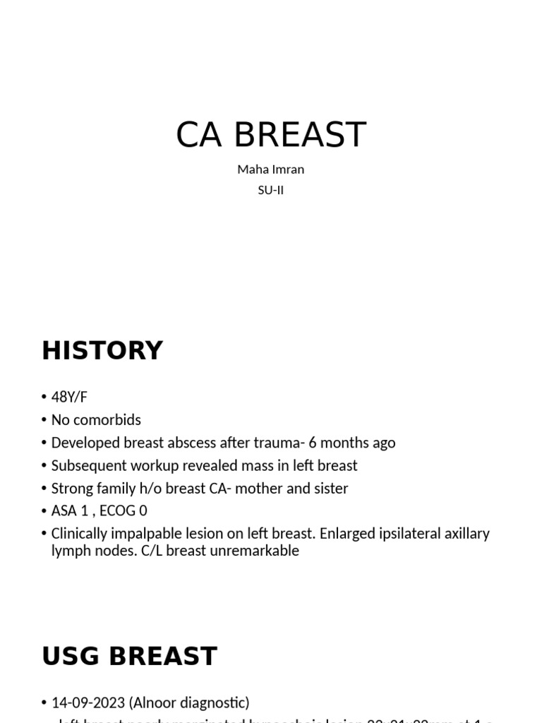 Ca Breast | PDF