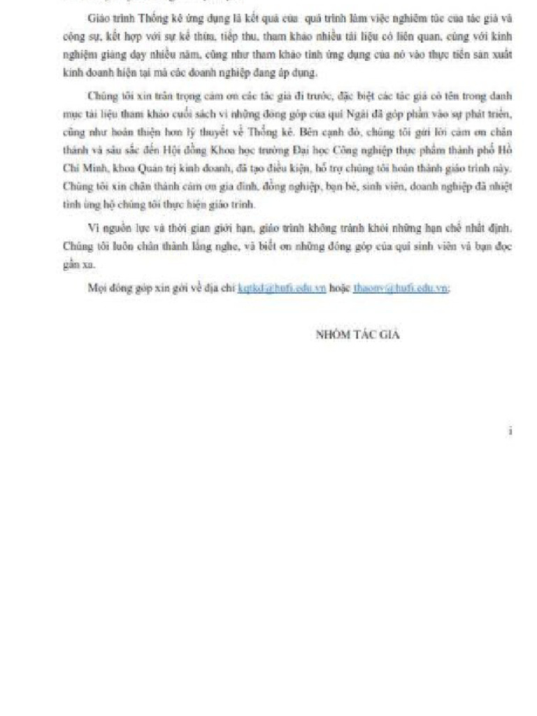 Giao Trinh Thong Ke Ung Dung | PDF