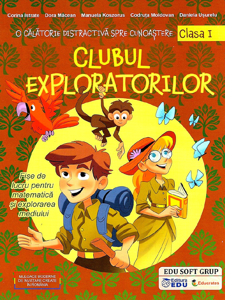 Clubul Exploratorilor MATEMATICA EDU, 1 | PDF