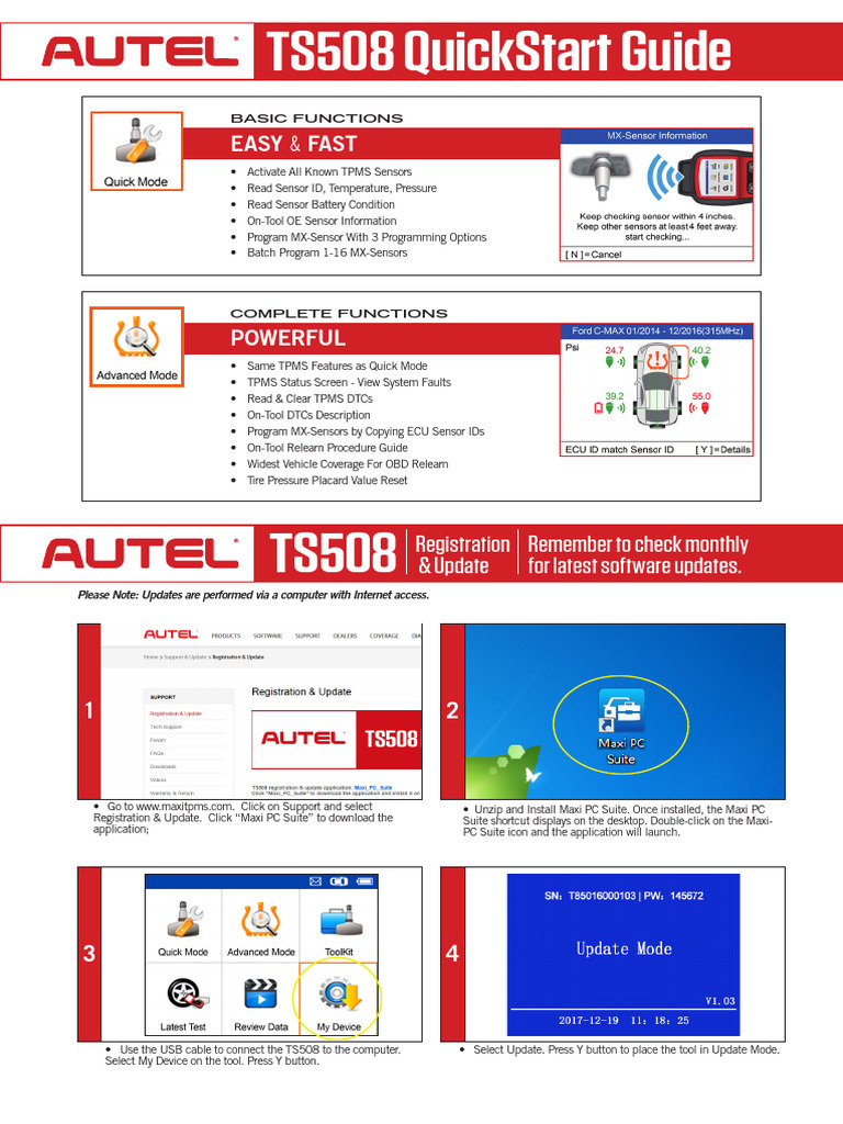 TS508 Quick Guide V3 | PDF | Personal Computers | Computer Science