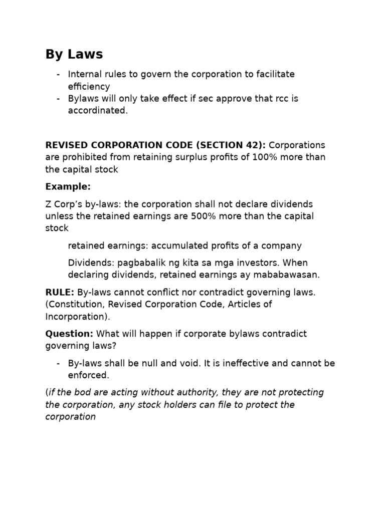 dec 7 lesson | PDF | By Law | Stocks