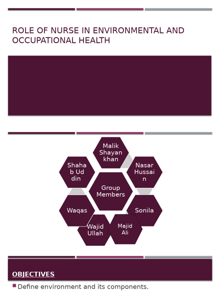 Environmental Health Presentation..by 6th Shayan | PDF | Occupational Safety And Health | Hazards