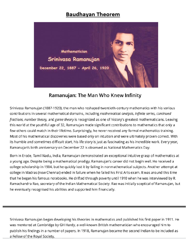 Project 8. Ramanujan | PDF