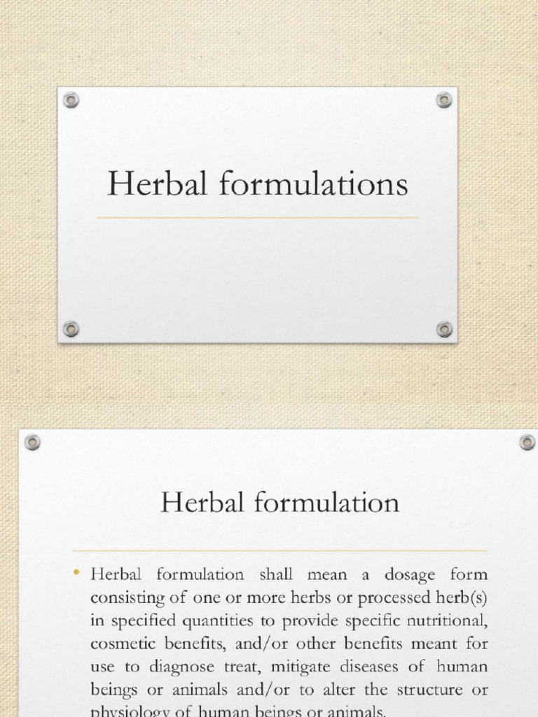 Ayurvedic Formulations | PDF