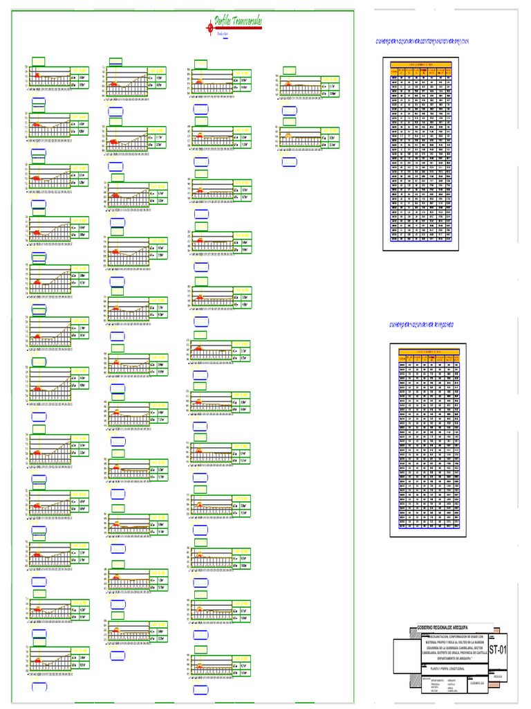 ACAD-CANDELARIA-Model-SECCIONES TRANSVERSALES | PDF