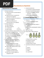 Class 10 - Reproduction | PDF | Reproduction | Sexual Reproduction