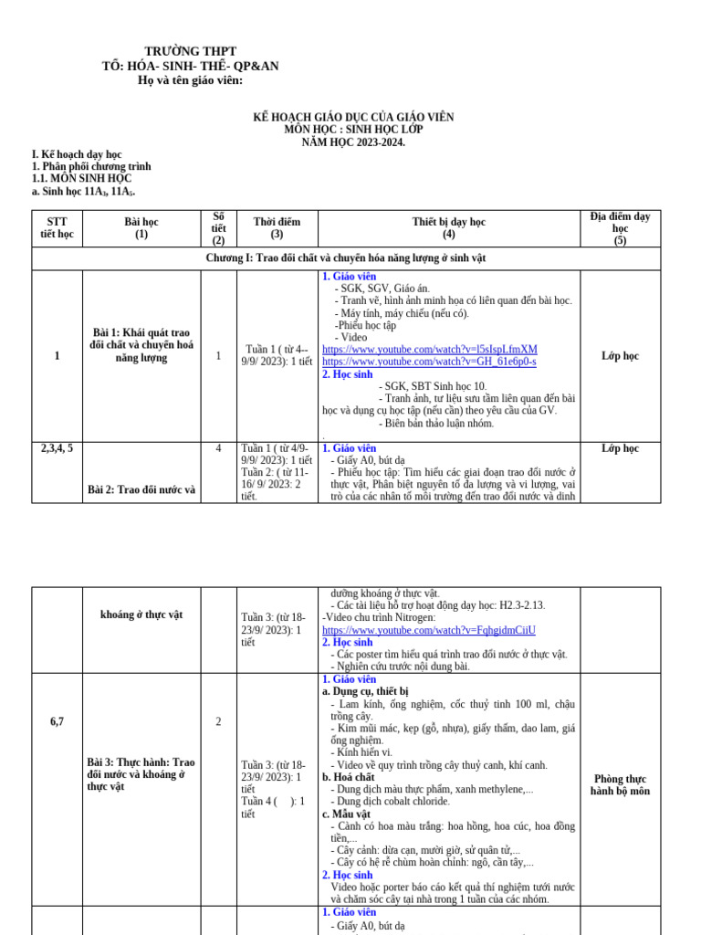 PH L C 3 Sinh 11 | PDF