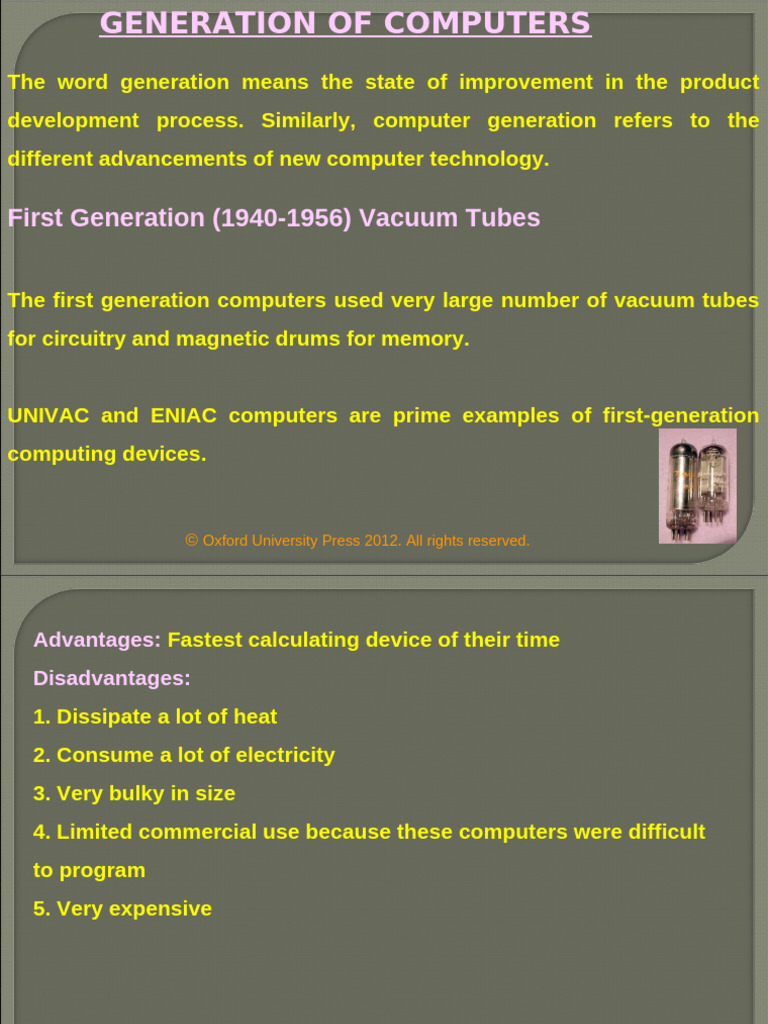 1 Intro & Generation of Comp | PDF | Computer Program | Programming