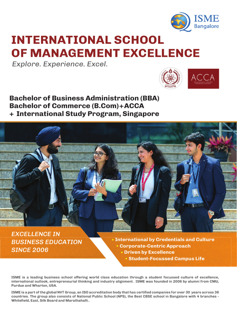 BBA-Brochure-2025 | PDF | Master Of Business Administration | Analytics