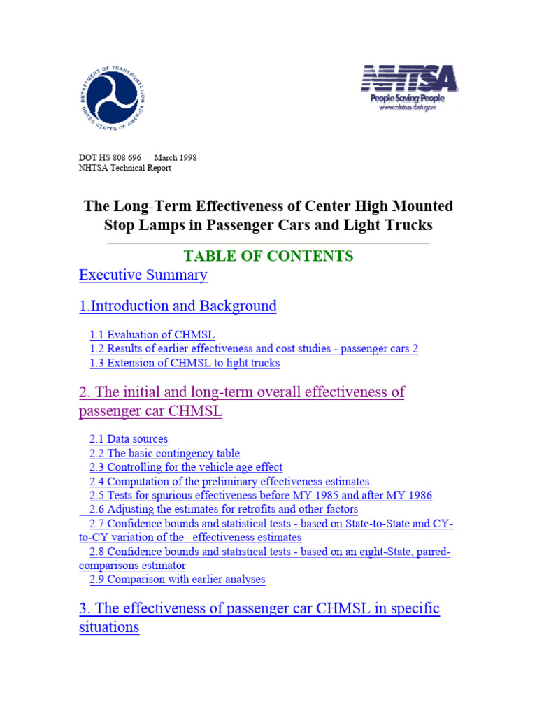 Chmsl Complete (1) | PDF | Traffic Collision | National Highway Traffic ...