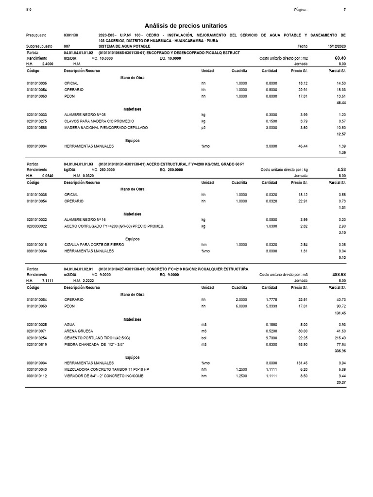 p03.1. acu_agua-7 | PDF | Hormigón | Ingeniero civil