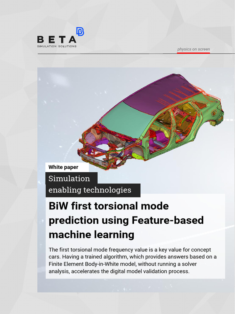 Biwfirsttorsionalmodemlprediction Pdf Dependent And Independent Variables Machine 