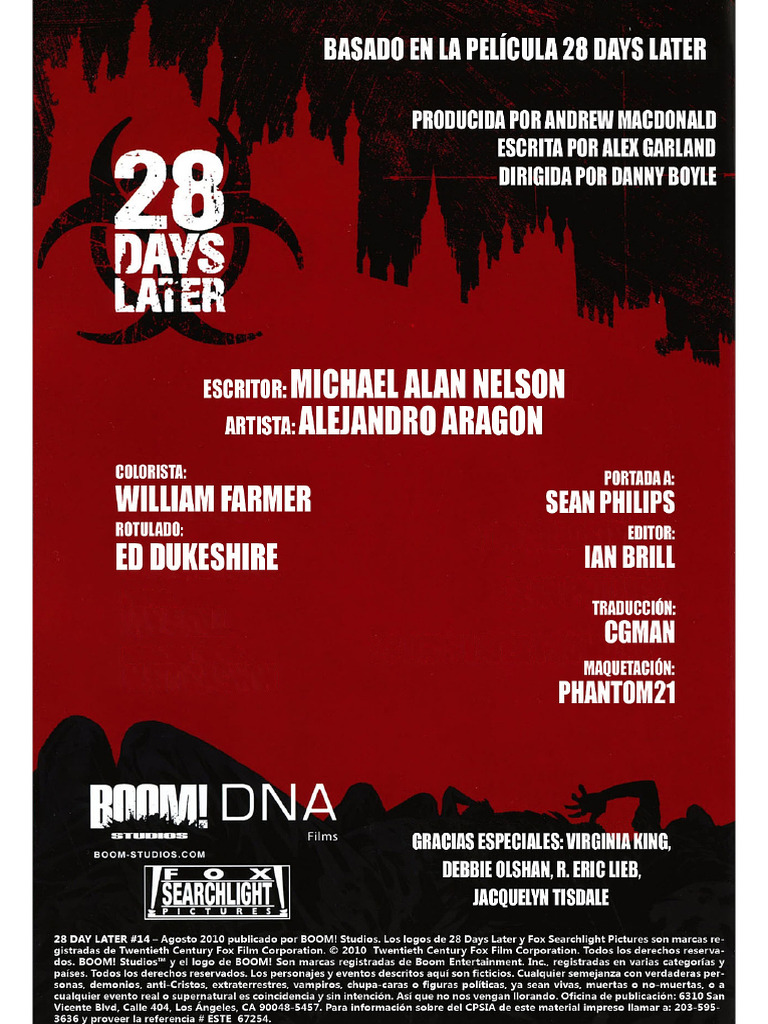 28 Days Later 014 (EK-KMQS) (Cgman-Phantom21) | PDF