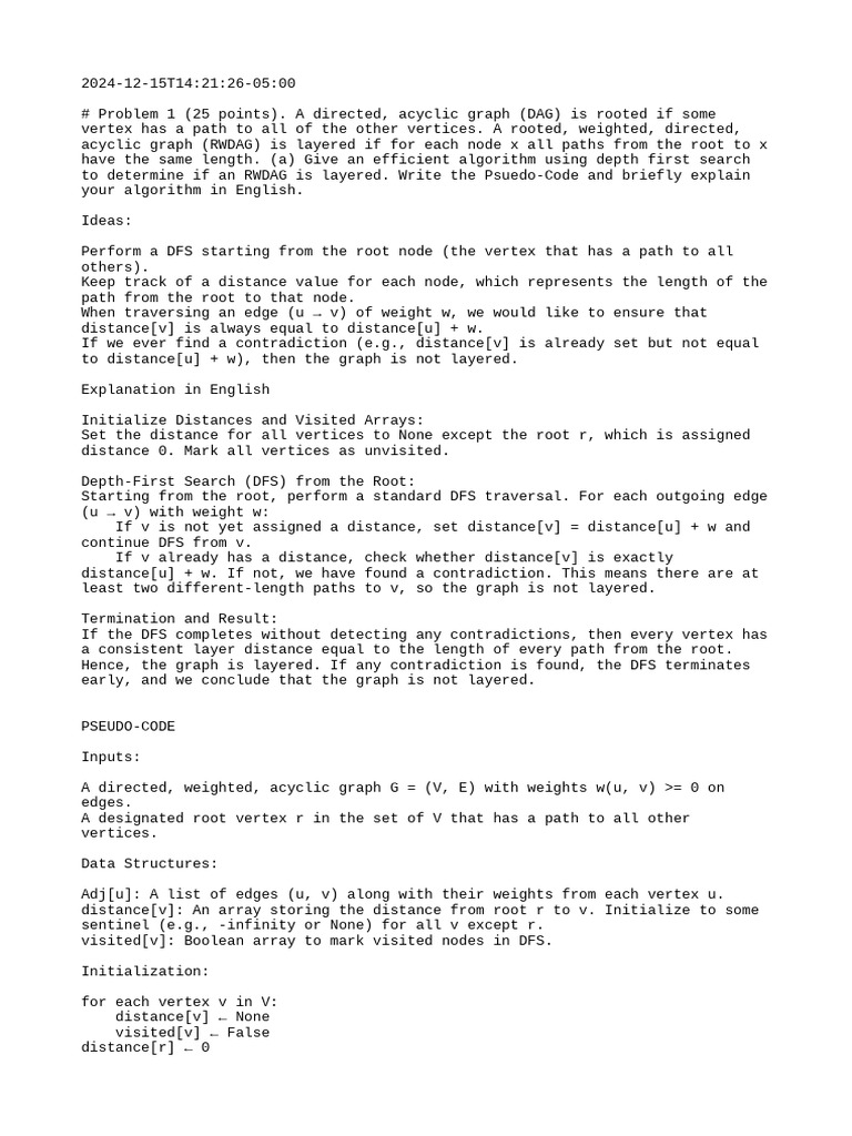 FINAL_ANSWERS | PDF | Vertex (Graph Theory) | Combinatorics