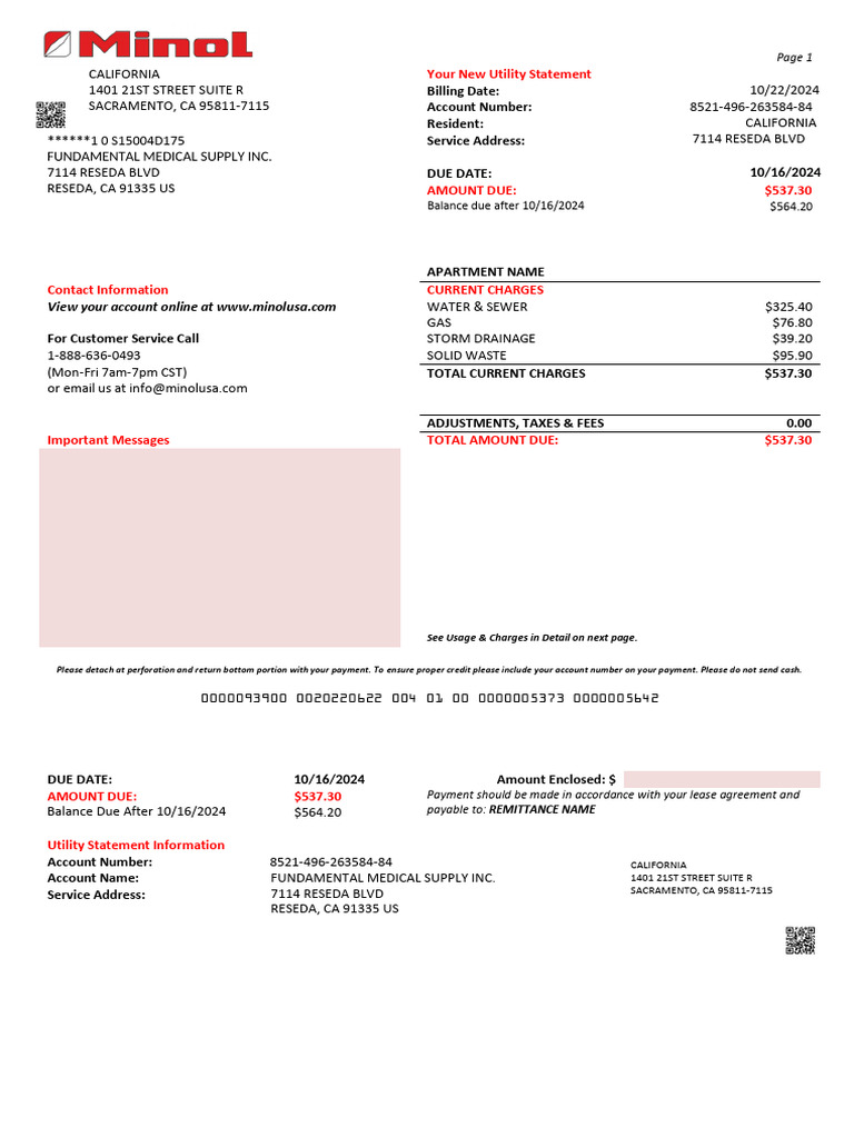 Minol | PDF | Payments | Economies