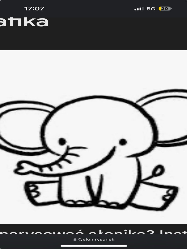 Slon Rysunek - Szukaj W Google | PDF