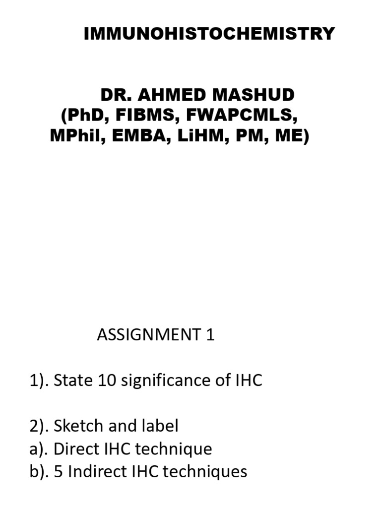 2 The Basics of Immunohistochemistry | PDF | Immunohistochemistry | Fixation (Histology)