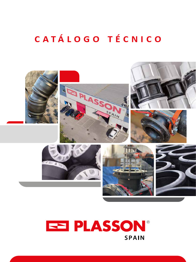 Catálogo Técnico de Accesorios Plasson | PDF | Tornillo | Materiales de ...