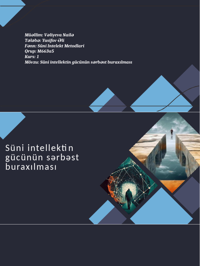 Suni Intellekt Yusifov Əli M663A5 | PDF