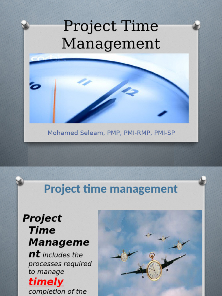 3 - Project Time Management | PDF | Estimator | Variance