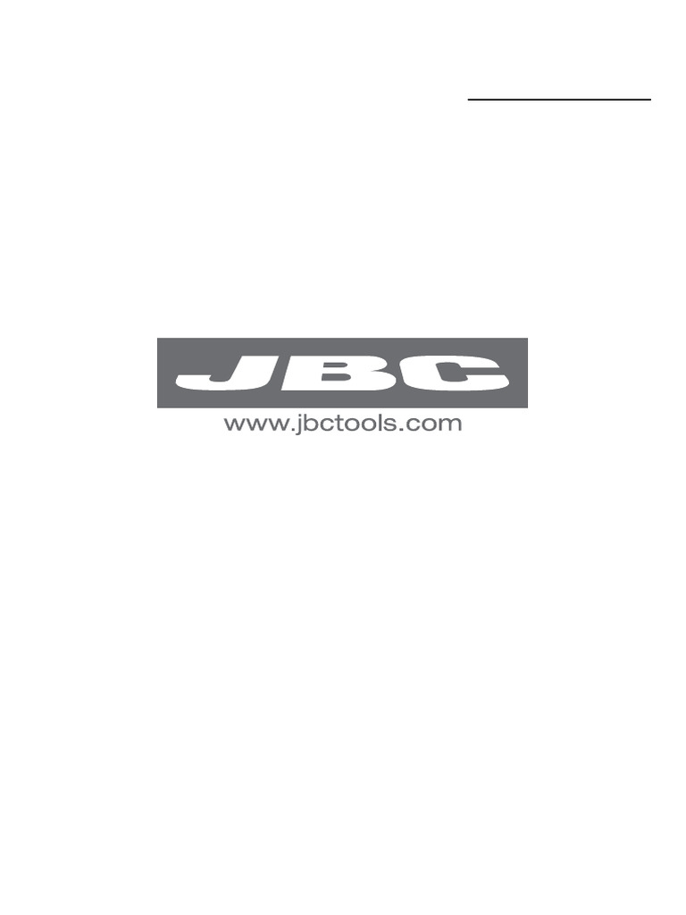 Manual - TA5120 Estacion Soldadura JBC | PDF | Soldering | Industrial Processes