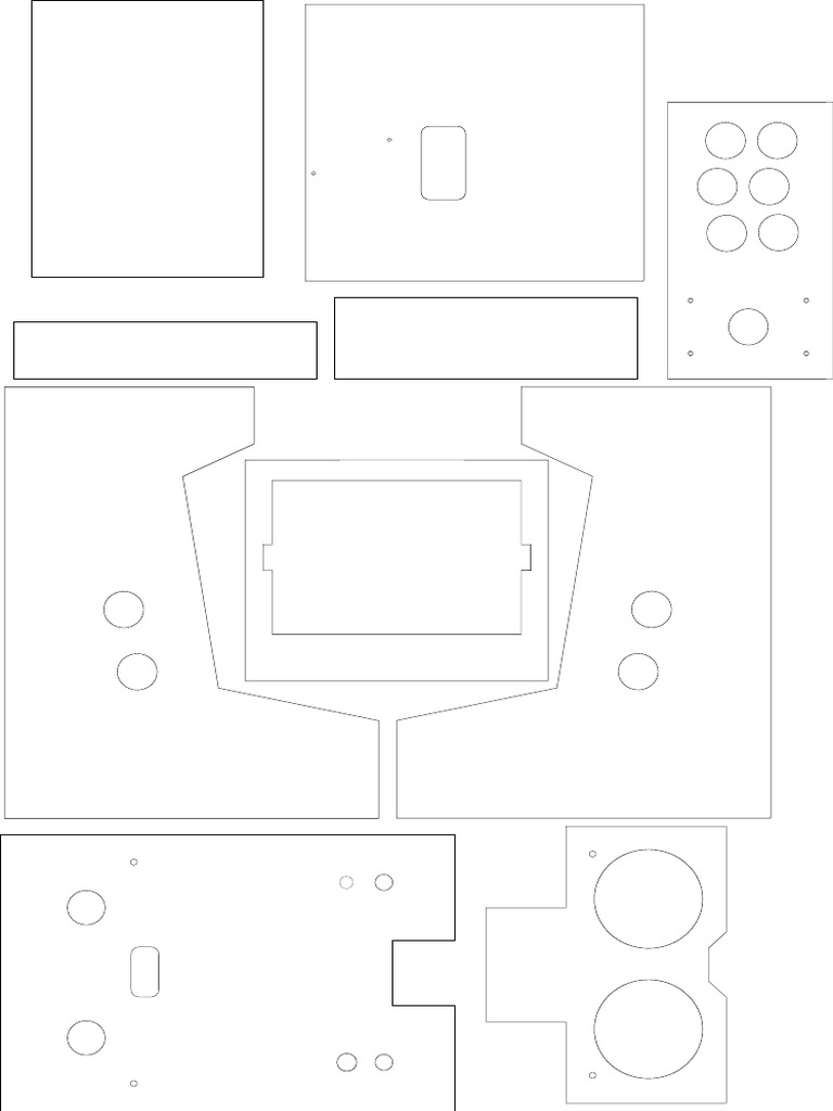 DIY Mini Arcade Plans | PDF