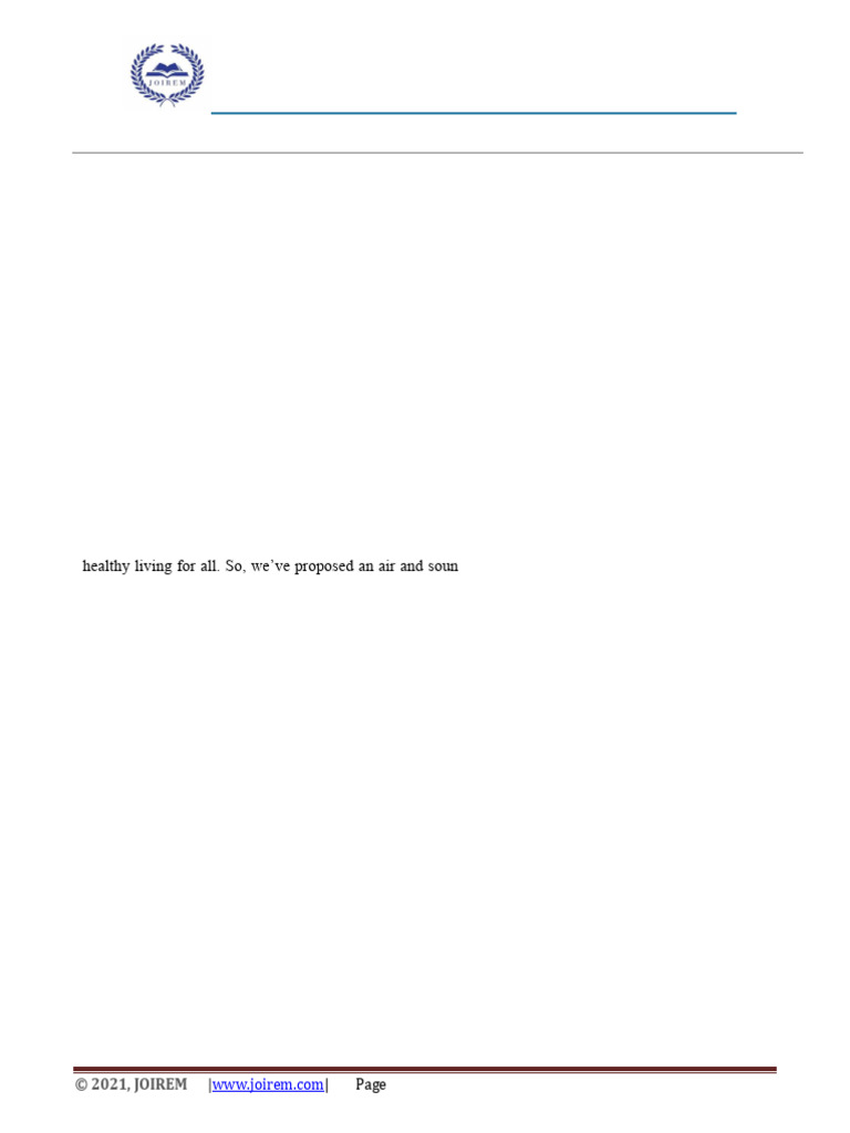 IoT-Based Air and Sound Pollution Monitoring | PDF