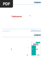 Salbutamol Weaning Plan for Children | PDF | Caregiver | Health Care