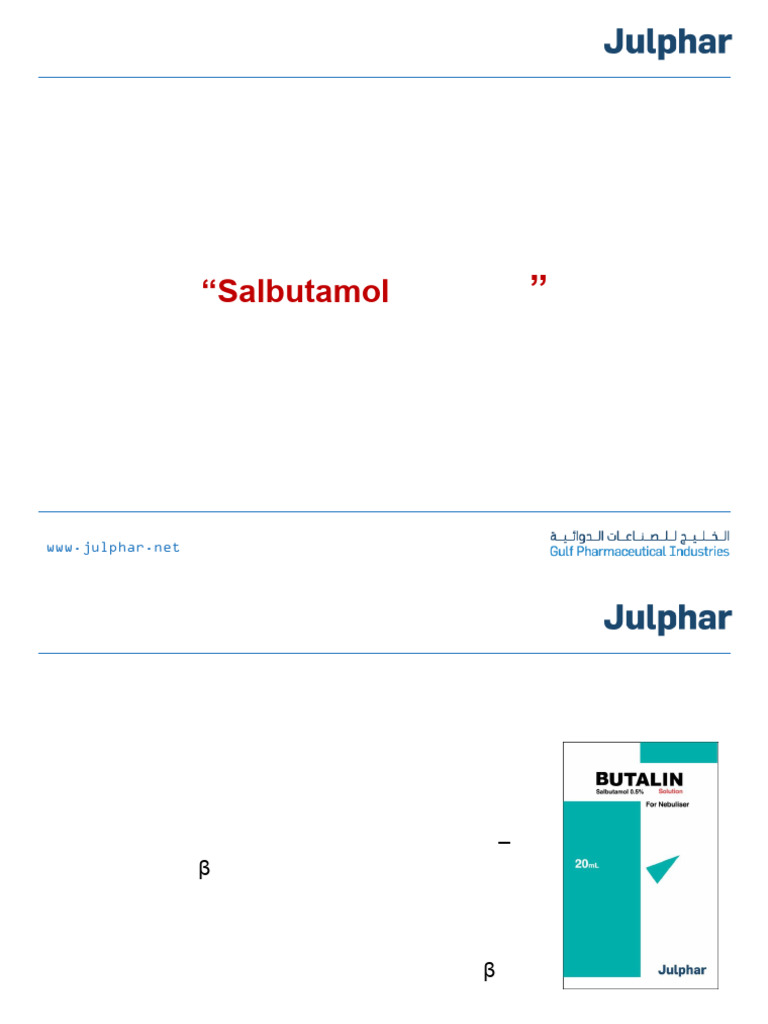 Butalin® hcp PPT | PDF | Clinical Medicine | Drugs