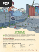 Standard Obojima Player Handout | PDF | Ghosts | Demons