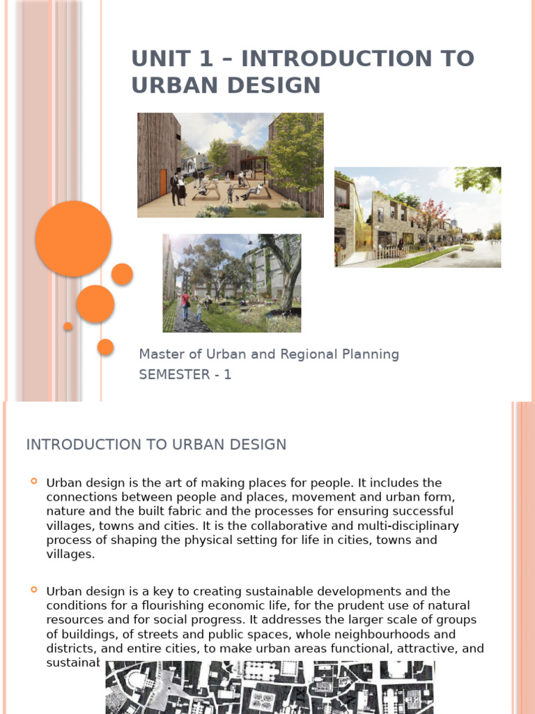 Introduction to Urban Design Concepts | PDF | Urban Design | Street