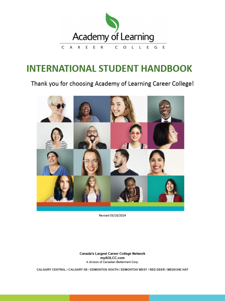 International Student Handbook AB 2024 03 Final | PDF | Learning ...