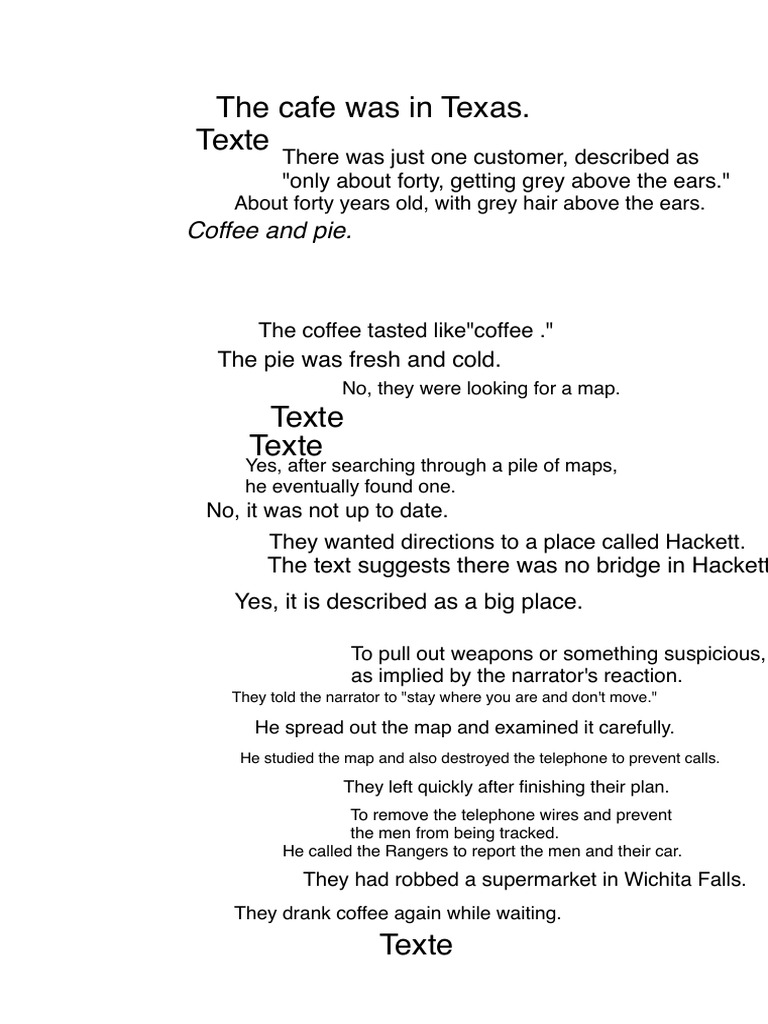 The getaway questions | PDF