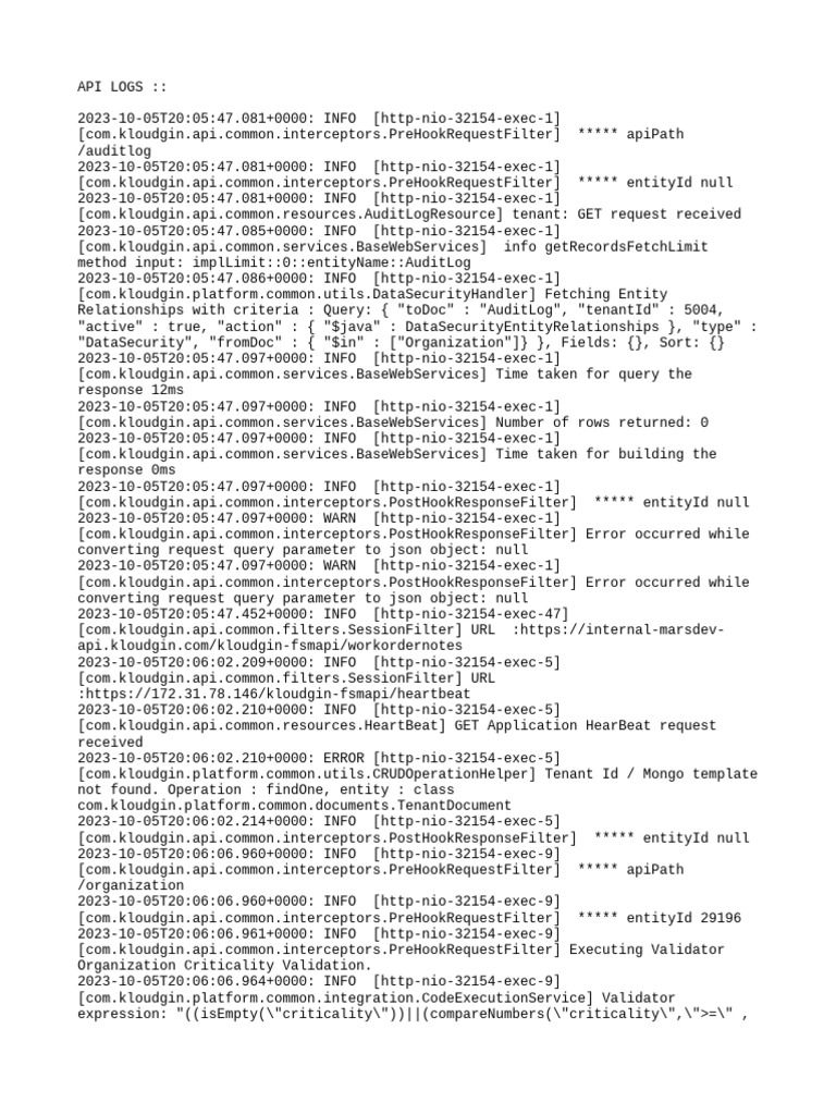 Organisation success logs | PDF | Computer Programming | Computing