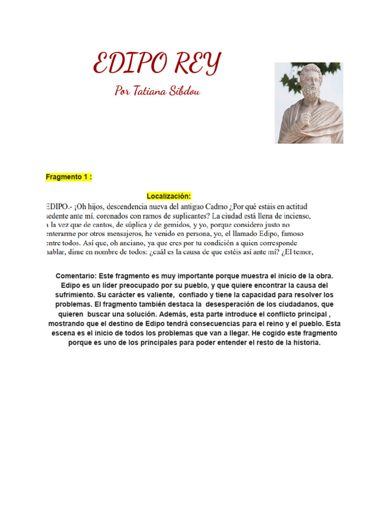 El Edipo Rey Pdf _ Edipo Rey Libro Pdf – QGRMH