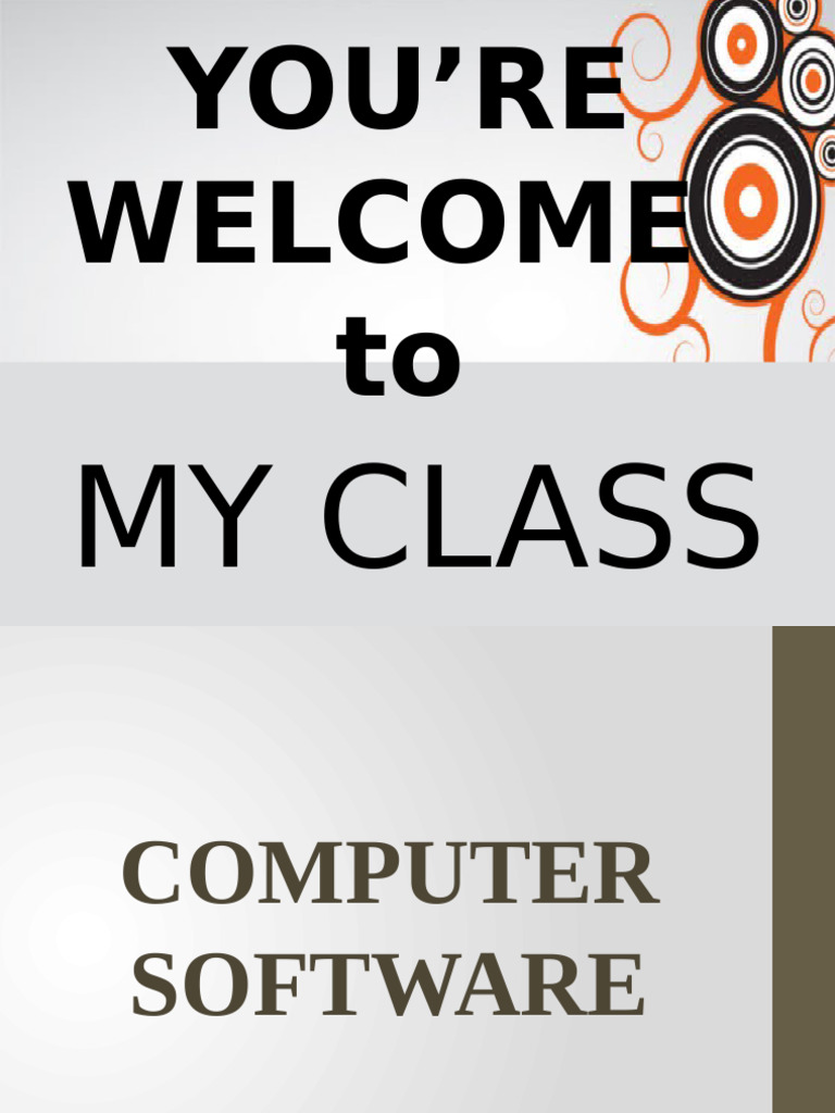 Computer Software (Lesson 2) | PDF | Proprietary Software | Software