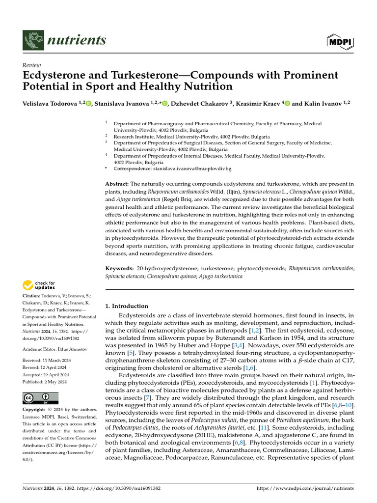 Turk Ecdy | PDF | Bone | Apoptosis