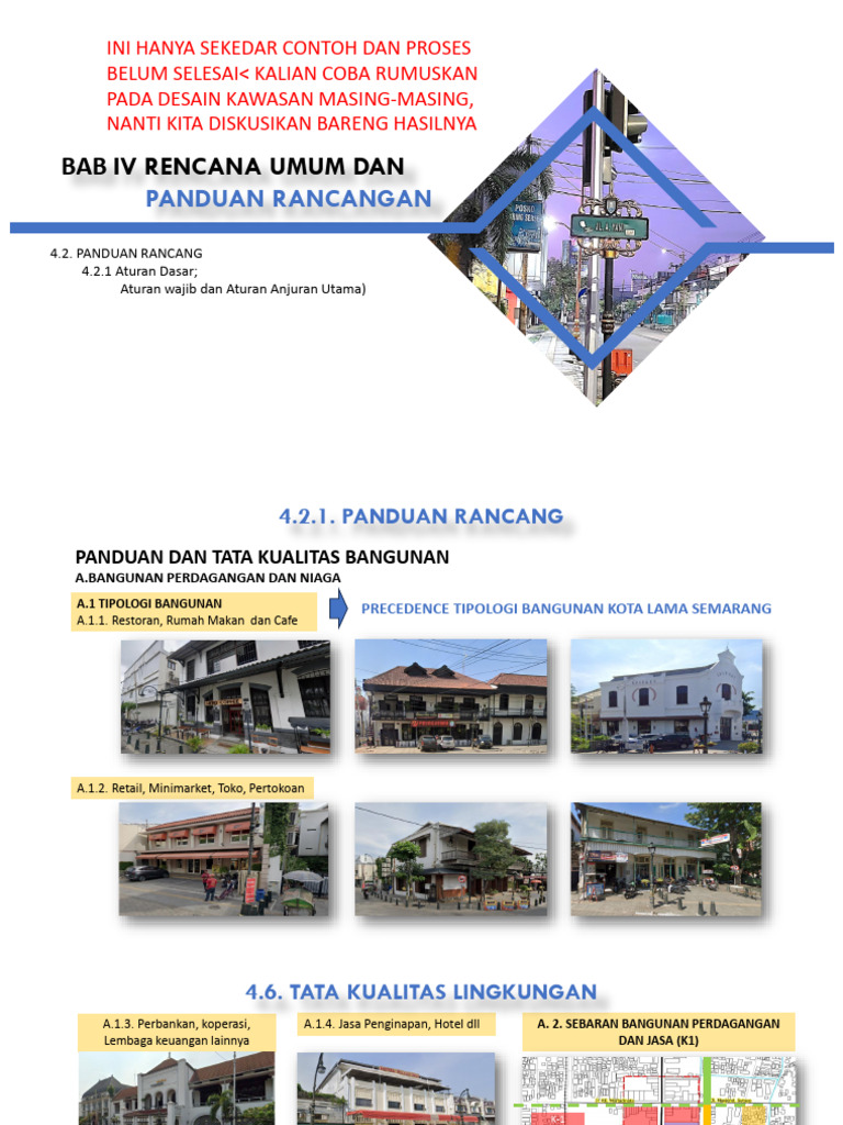Contoh Tata Bangunan (1) | PDF