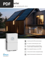 Deye - SUN 5K SG01LP1 EU - Datasheet | PDF | Energy Technology ...
