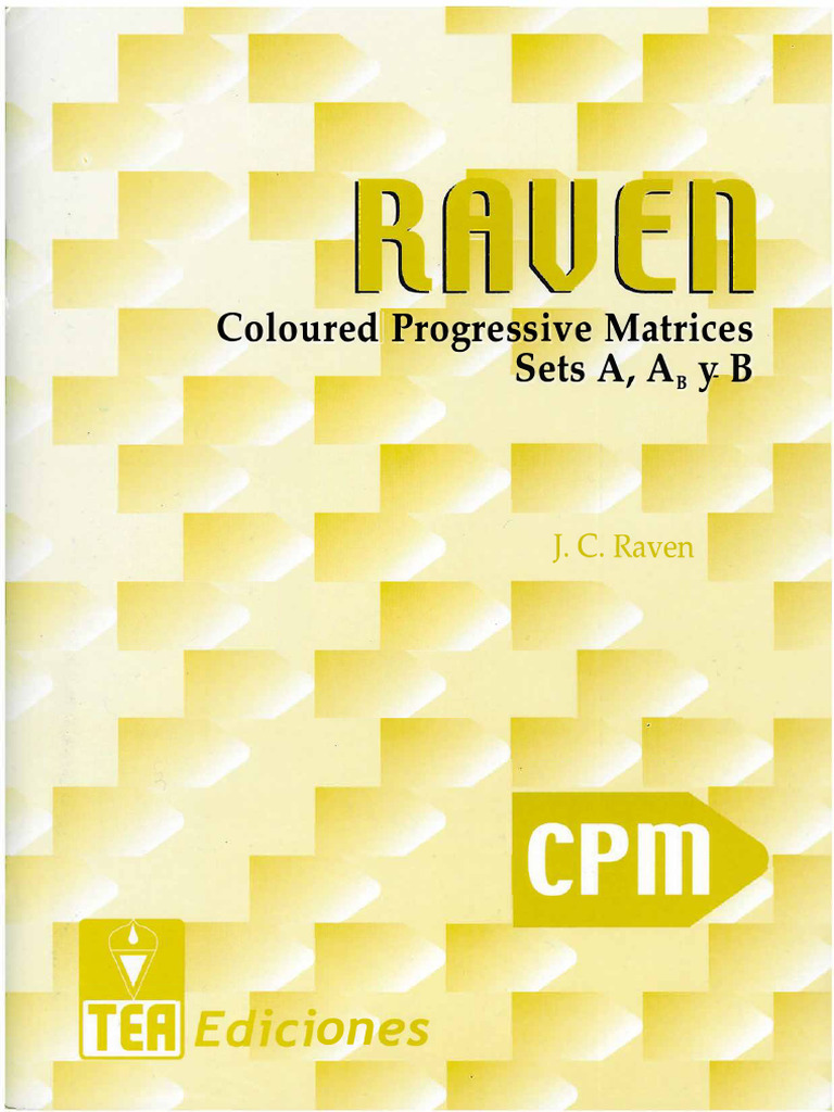 Raven. CPM Color (Series A, Ab y B) - Compressed | PDF