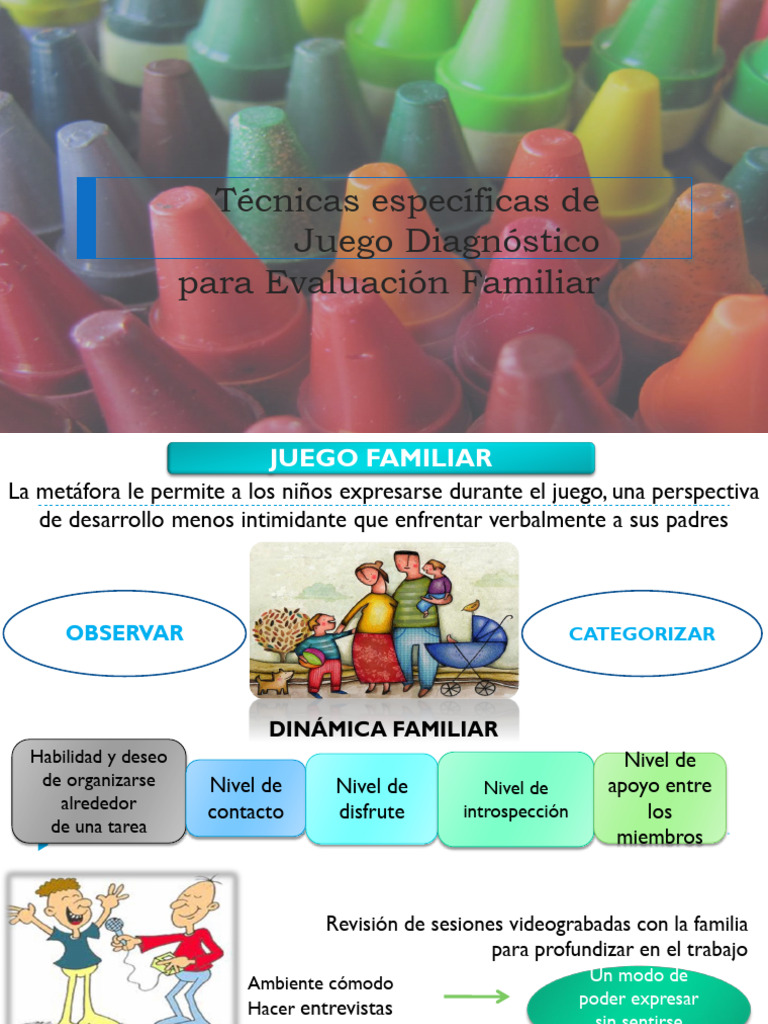 Técnicas de Juego para Evaluación Familiar | PDF | Acuario