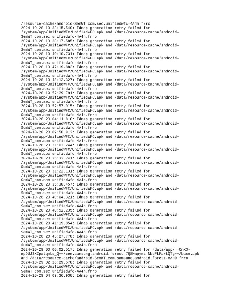 Lom Log | PDF | Android (Robot) | Computer File Formats